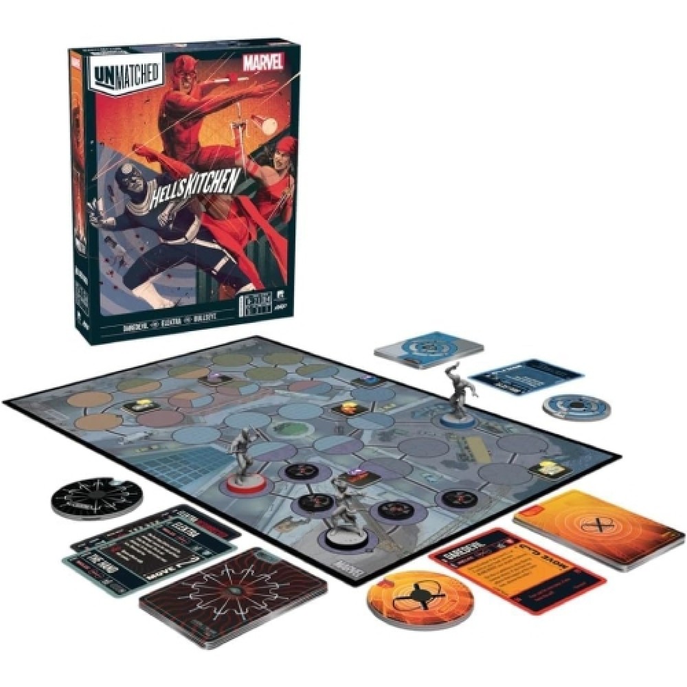 Unmatched Marvel: Hell's Kitchen - Drustvena igra |www.drustveneigre.rs|